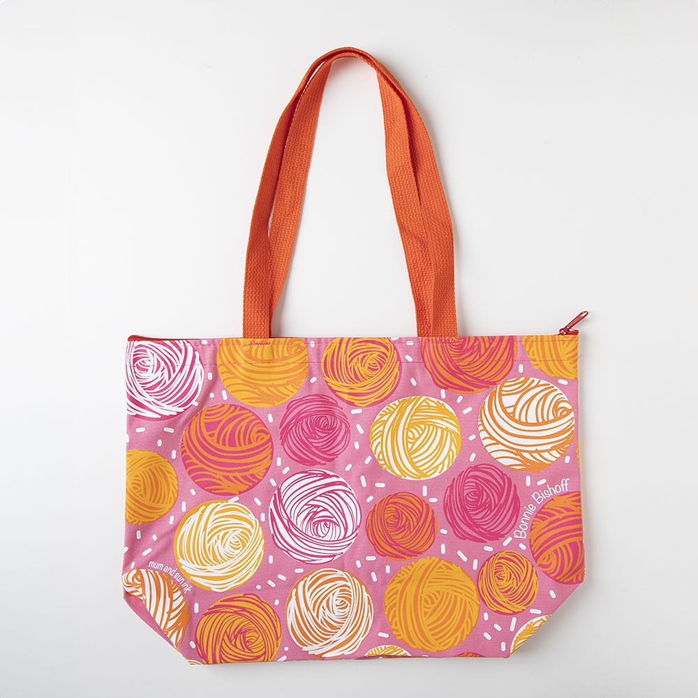 Yarn Tote Bag – Spacious & Durable for Crocheters