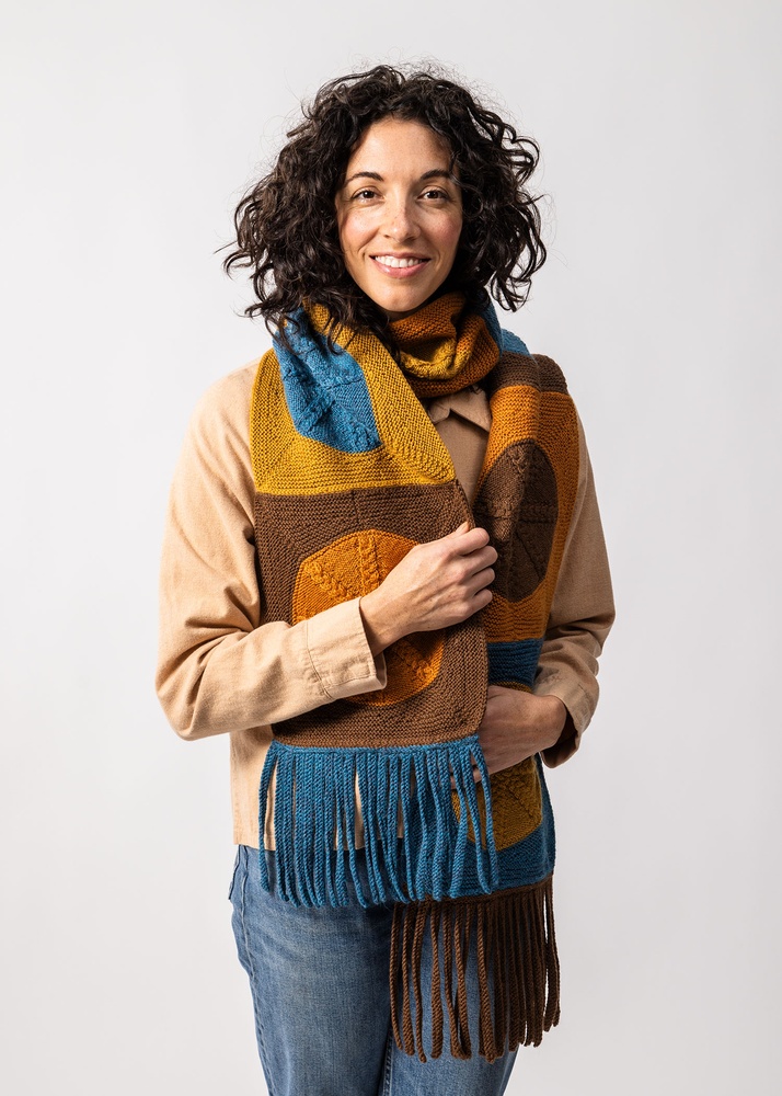 Plaited Planets Knitting Pattern