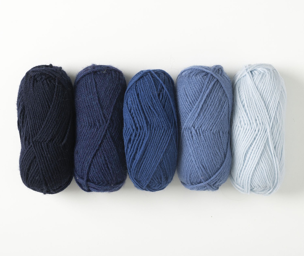 Wool of the Andes Value Pack – Gorgeous Blues for Crochet Projects