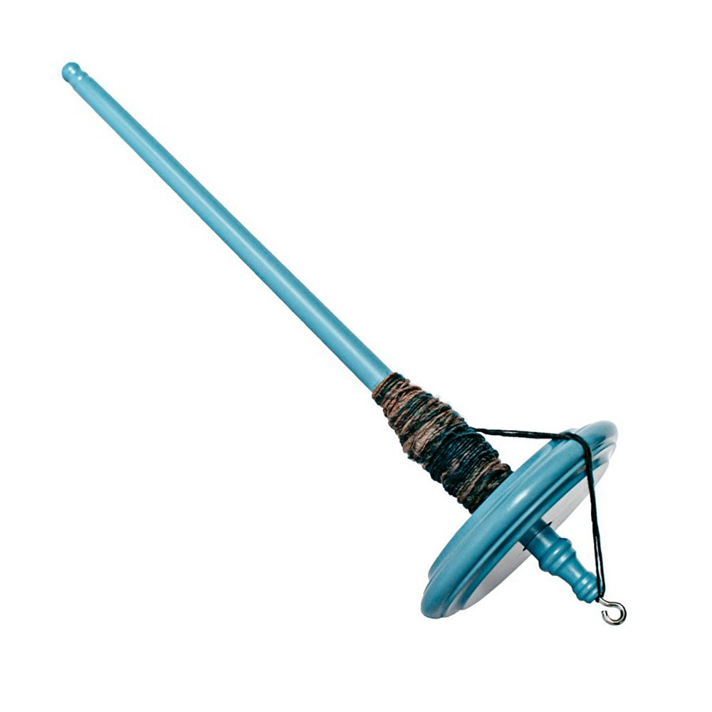 Kromski Drop Spindle - Light Blue | Crochet.com