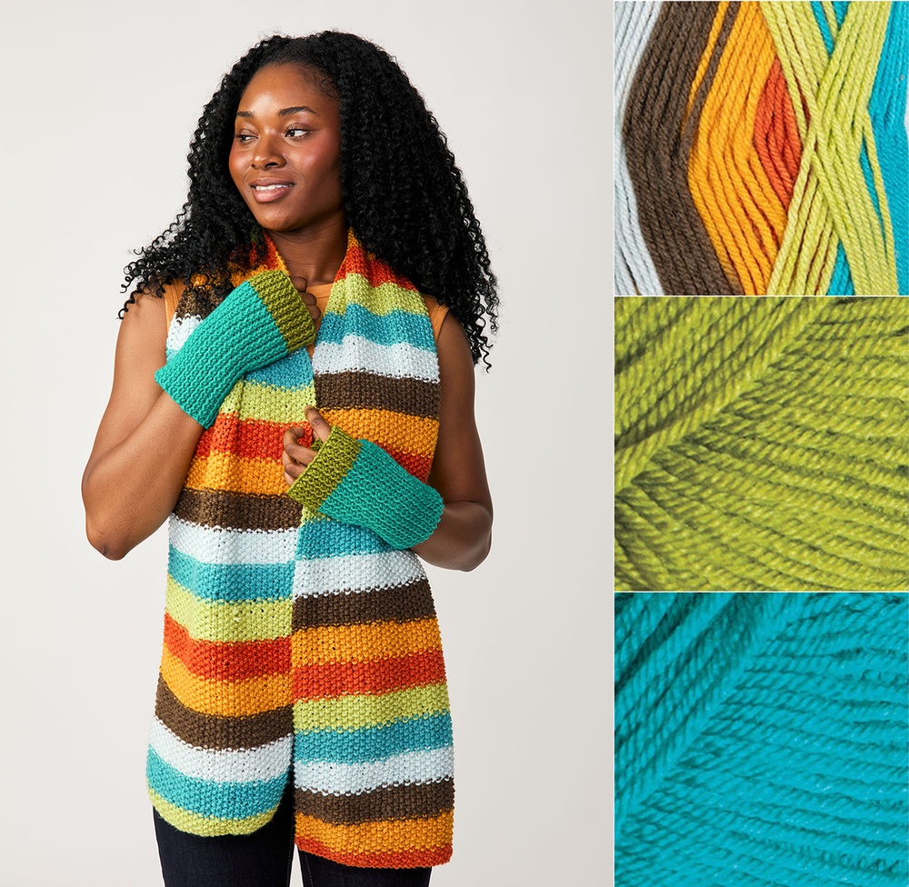 Warm Up America Knit Bundle - Summer Camp | KnitPicks.com