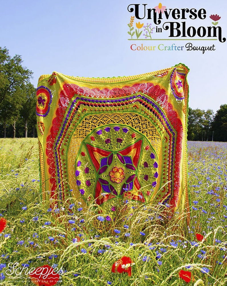 Scheepjes Universe in Bloom CAL Kit - Colour Crafter - Bouquet ...