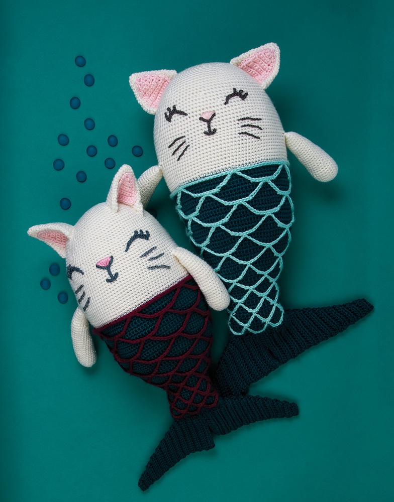 Catfish Purr-maid Pattern Kit | Crochet.com