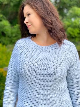 Static Sweater Bulky Crochet Pattern for Winter Projects