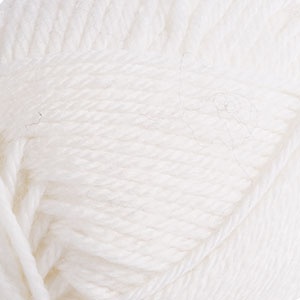 White Yarn – Great for Crisp and Clean Crochet Projects