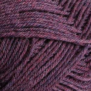 Claret Heather Yarn - Rich Texture
