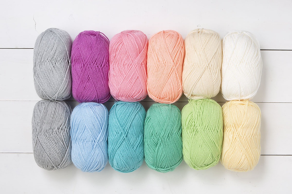 Hue Shift Yarn Pack – Pastel Rainbow Crochet Shades