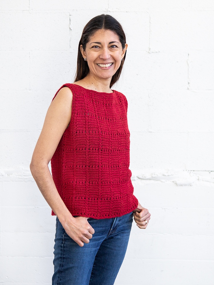 Red Dawn Tank – Beautiful Crochet Tank Top Design