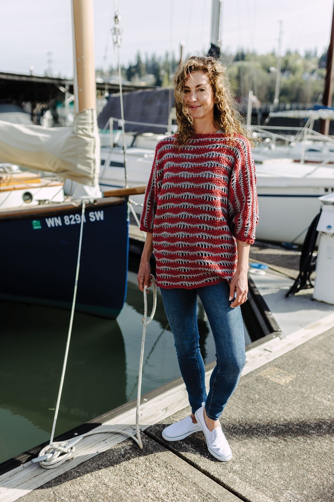Portside Pullover – Cozy Crochet Sweater