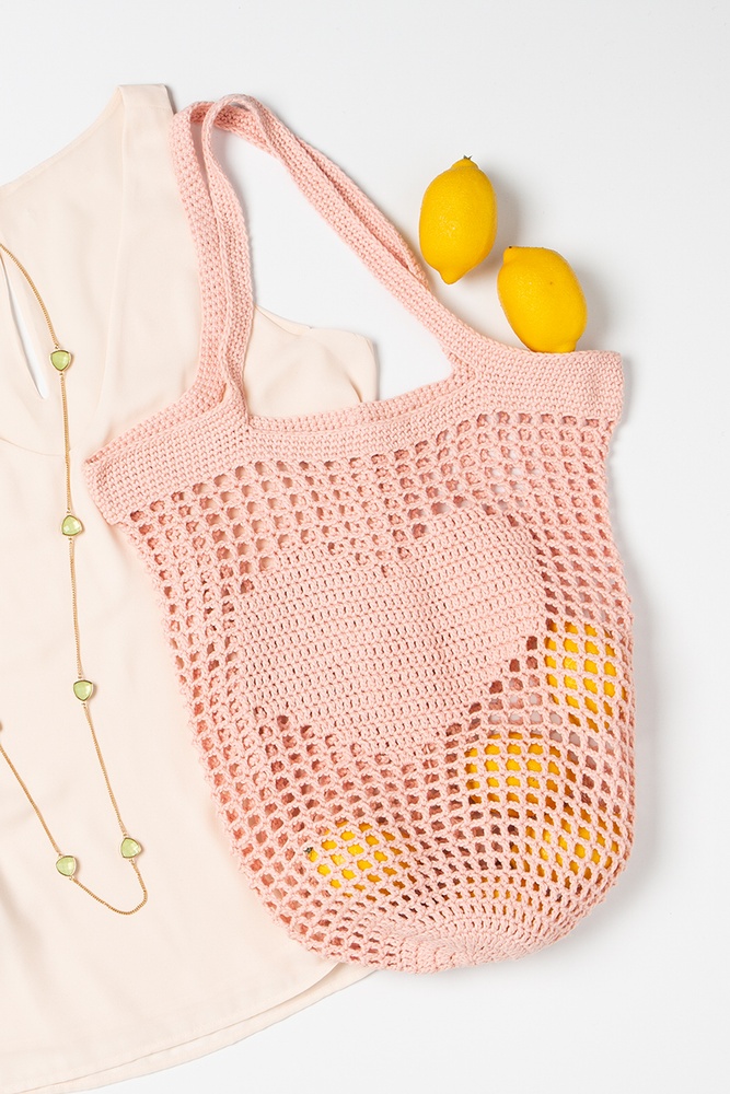Filet Crochet Market Bag Kit and Pattern | Crochet.com
