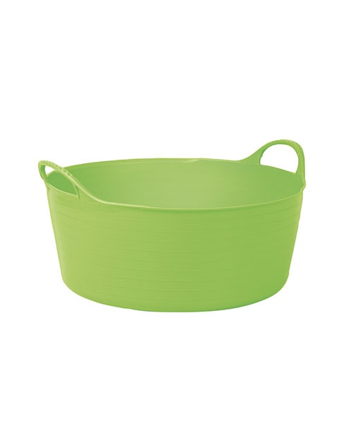 Soak Basin Green Shallow for Easy Crochet Care