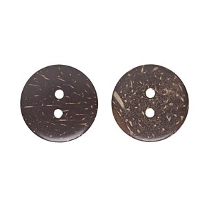 Coconut Buttons 30mm - Large & Stylish