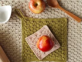 Rustic Tableware Trio – Crochet Pattern for Home Decor