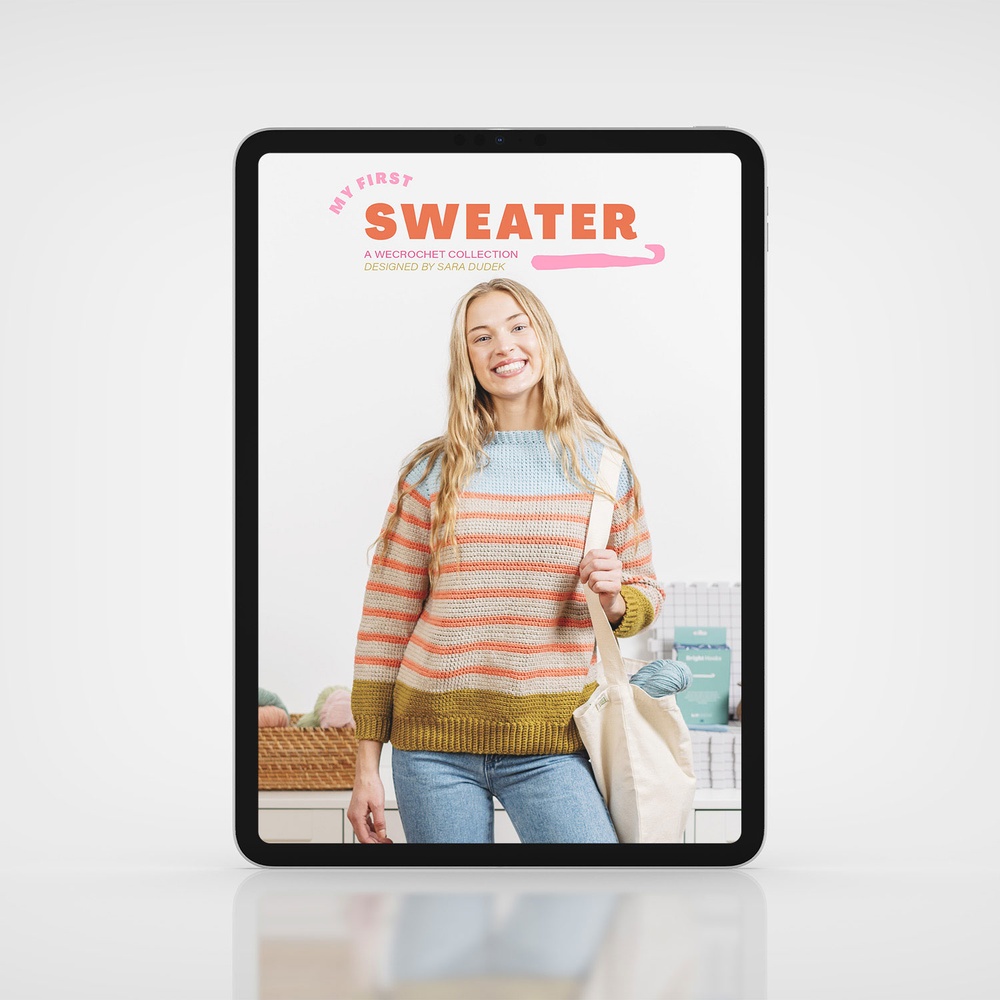 My First Sweater eBook – Crochet Patterns for Beginners