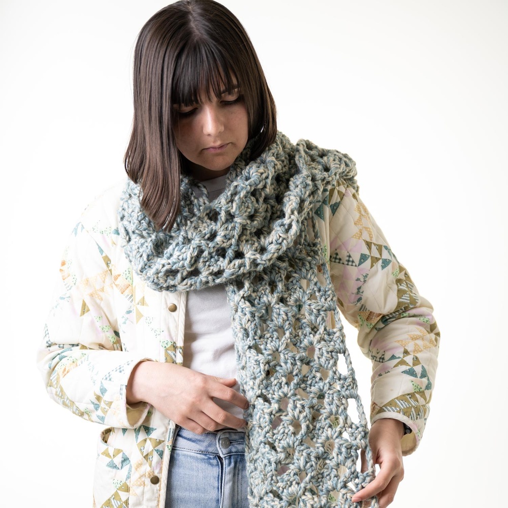 Lacy Scarf – Lightweight Knitting Pattern