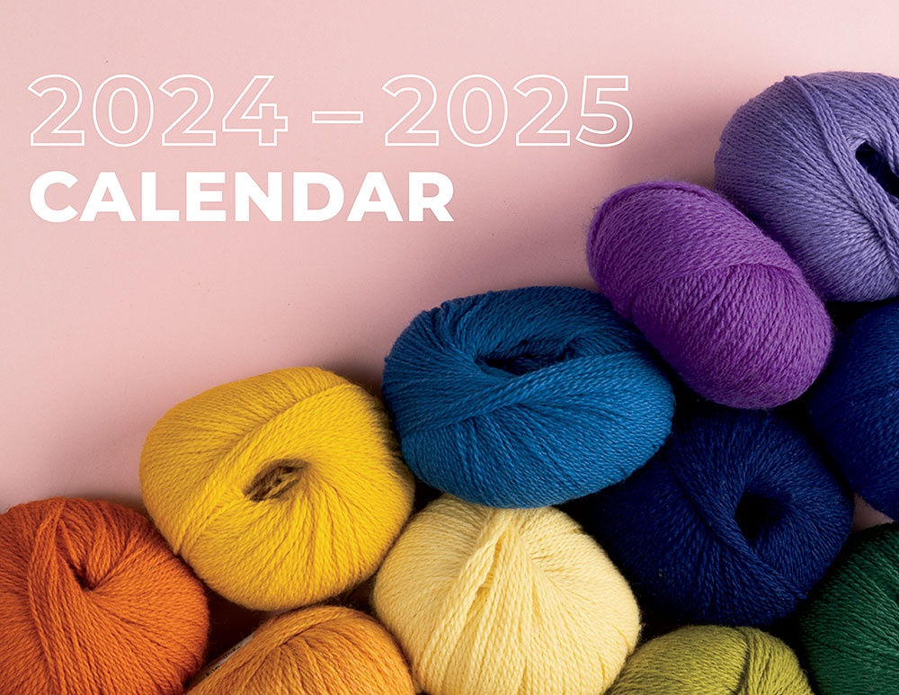 Crochet.com 2025 Calendar - Stay Organized