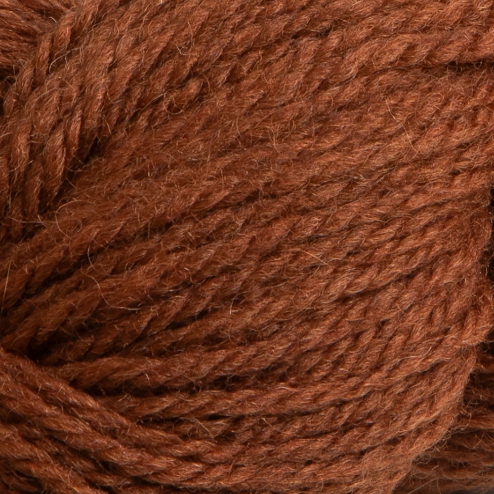 Conker – Aran Wool Blend Yarn in Chestnut