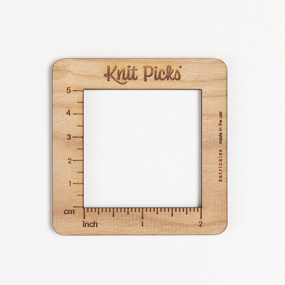 Universal Gauge Swatch Ruler | Crochet.com