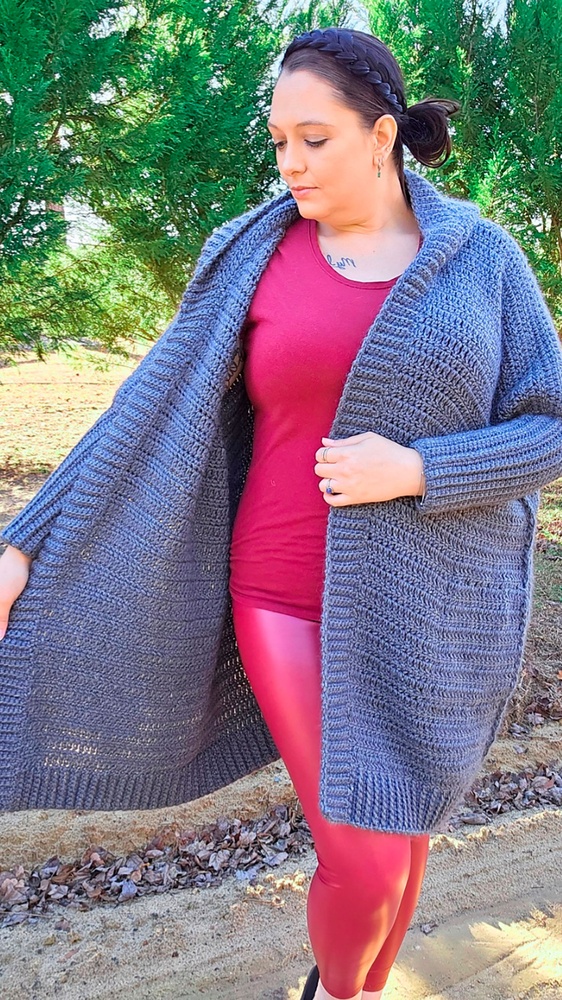 Equinox Hooded Jacket | Crochet.com