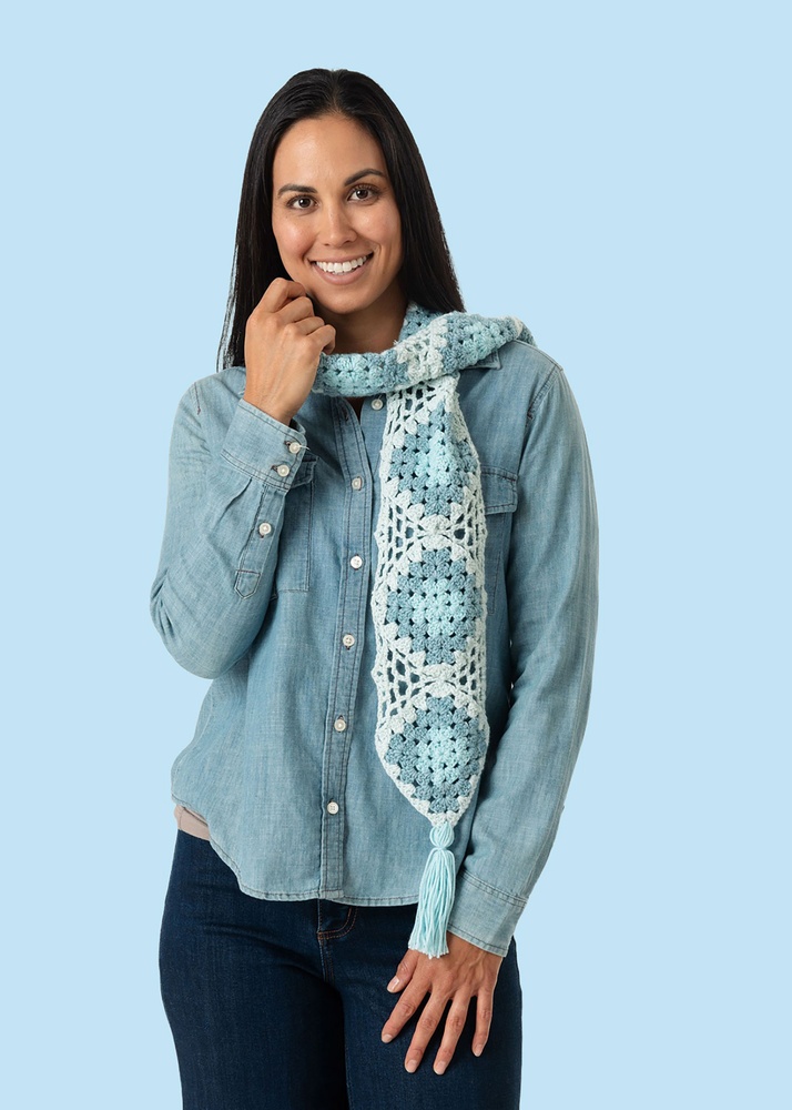 Diamond Shine Scarf Free Crochet Pattern | Crochet.com